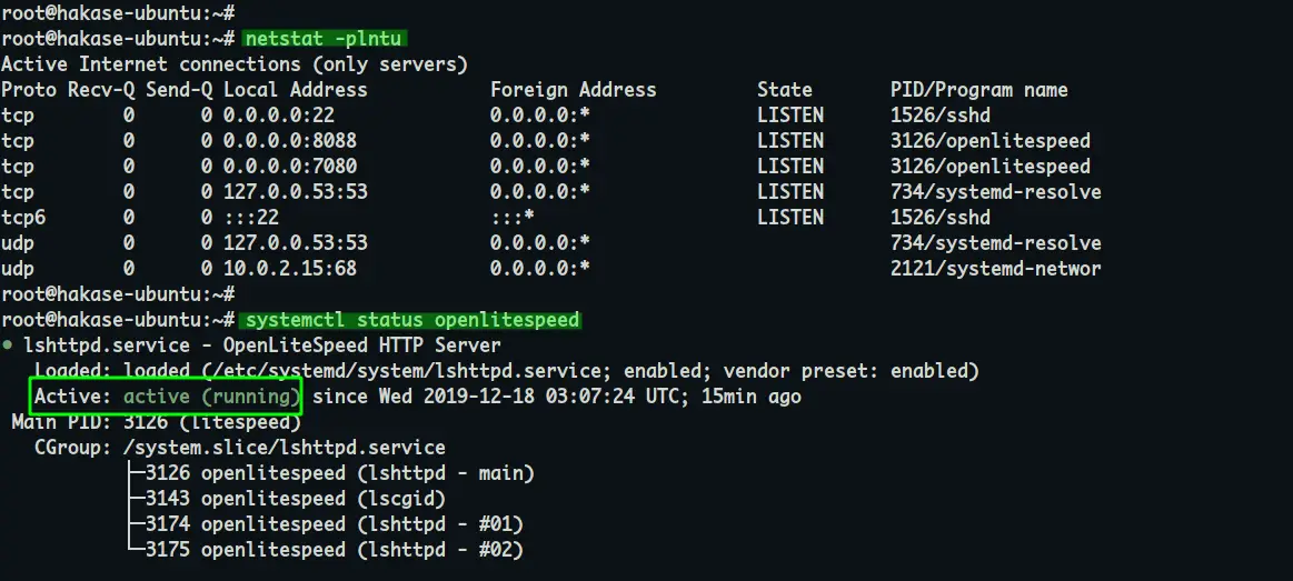 How To Install Openlitespeed Server With Php On Ubuntu 1804 Lts