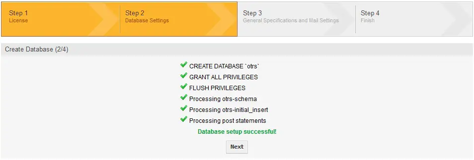 How to install OTRS (OpenSource Trouble Ticket System) on CentOS 7