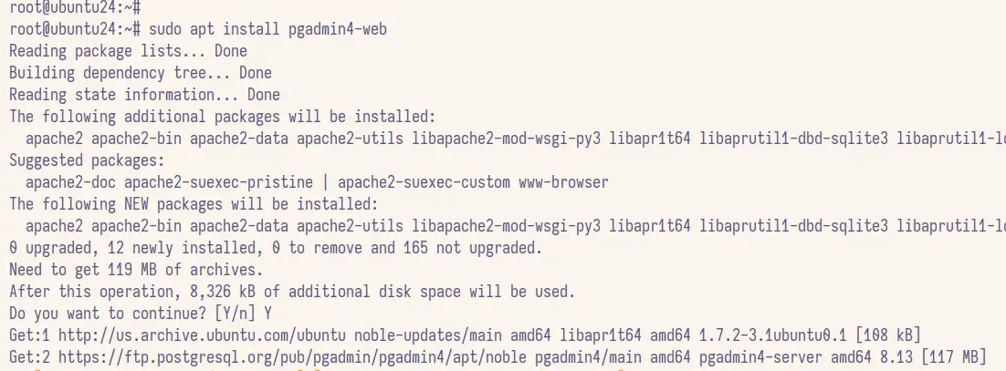 How To Install Pgadmin 4 Postgresql Admin Tool On Ubuntu 2404
