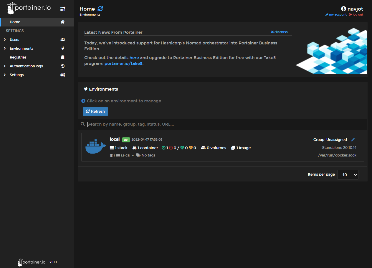 How To Install And Use Portainer For Docker Management With Nginx Proxy