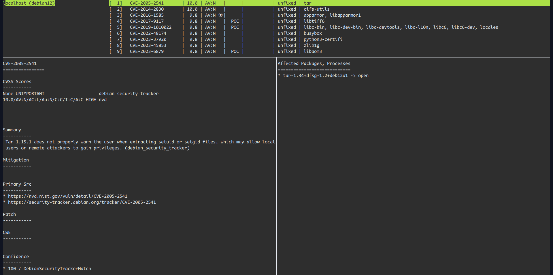 How to Install and Use Vuls Vulnerability Scanner on Debian 12