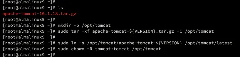 How To Install Apache Tomcat With Nginx Reverse Proxy On Almalinux 9
