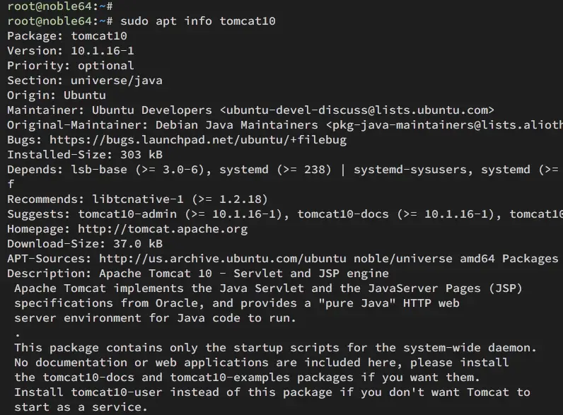 How To Install Apache Tomcat With Nginx Reverse Proxy On Ubuntu 2404