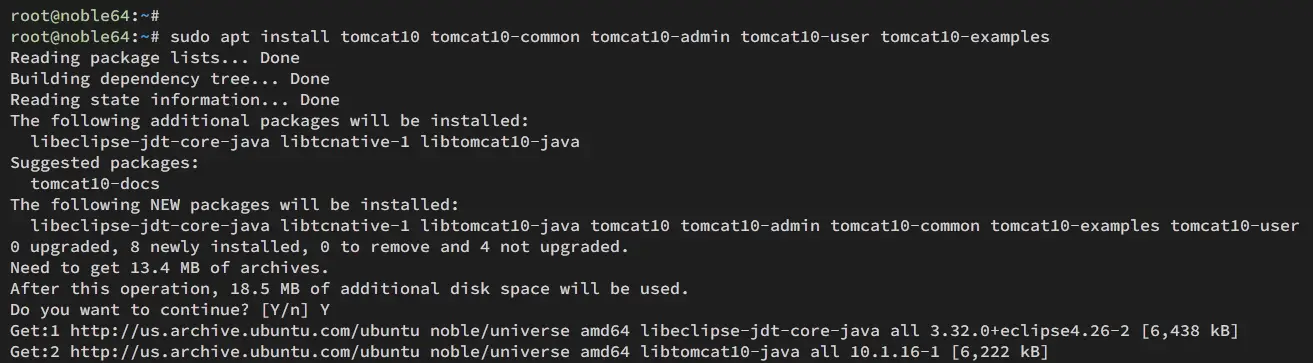 How To Install Apache Tomcat With Nginx Reverse Proxy On Ubuntu 24 04