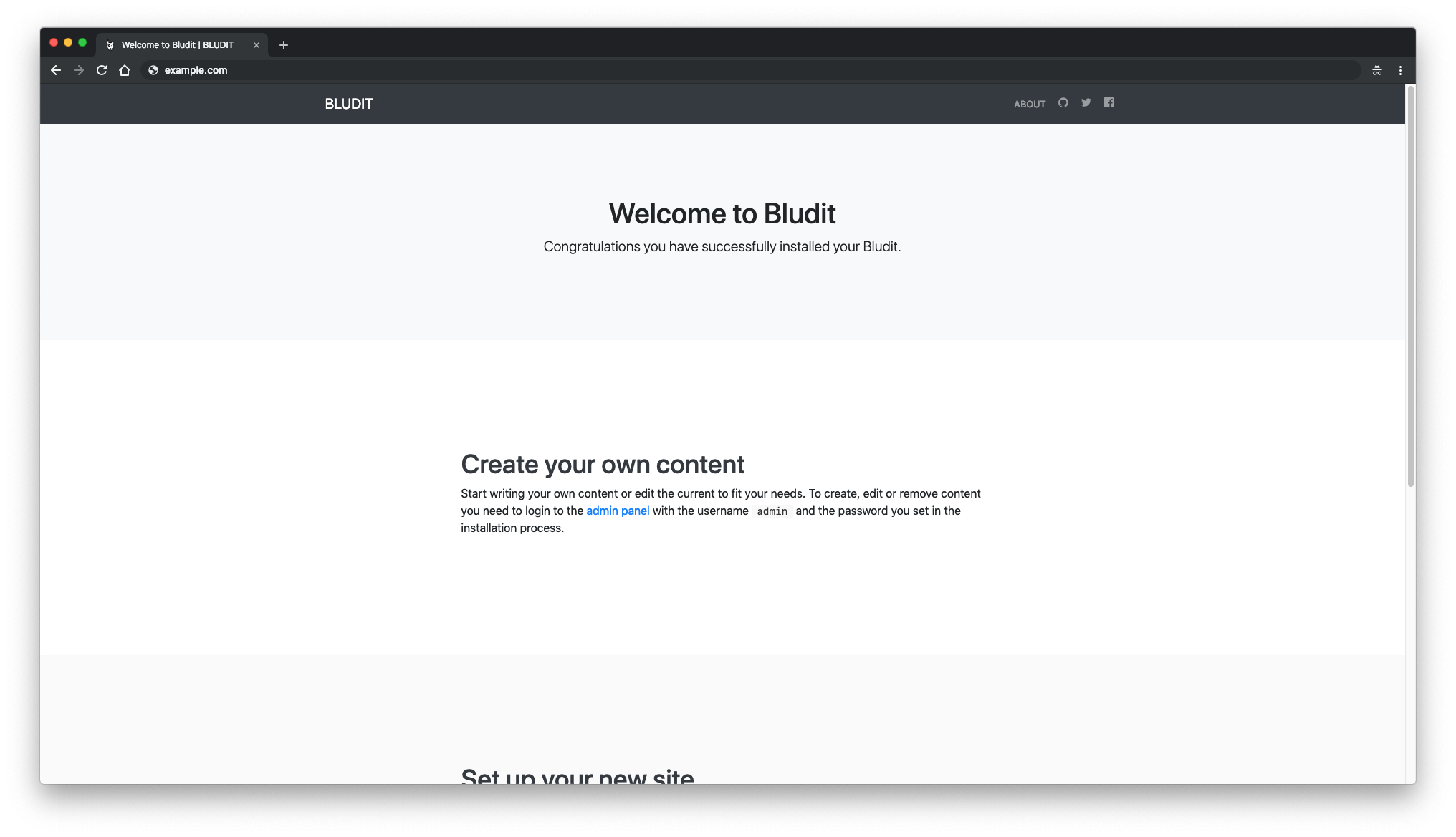 How to Install Bludit CMS with NGINX on Ubuntu 18.04 LTS - Cộng Đồng Linux
