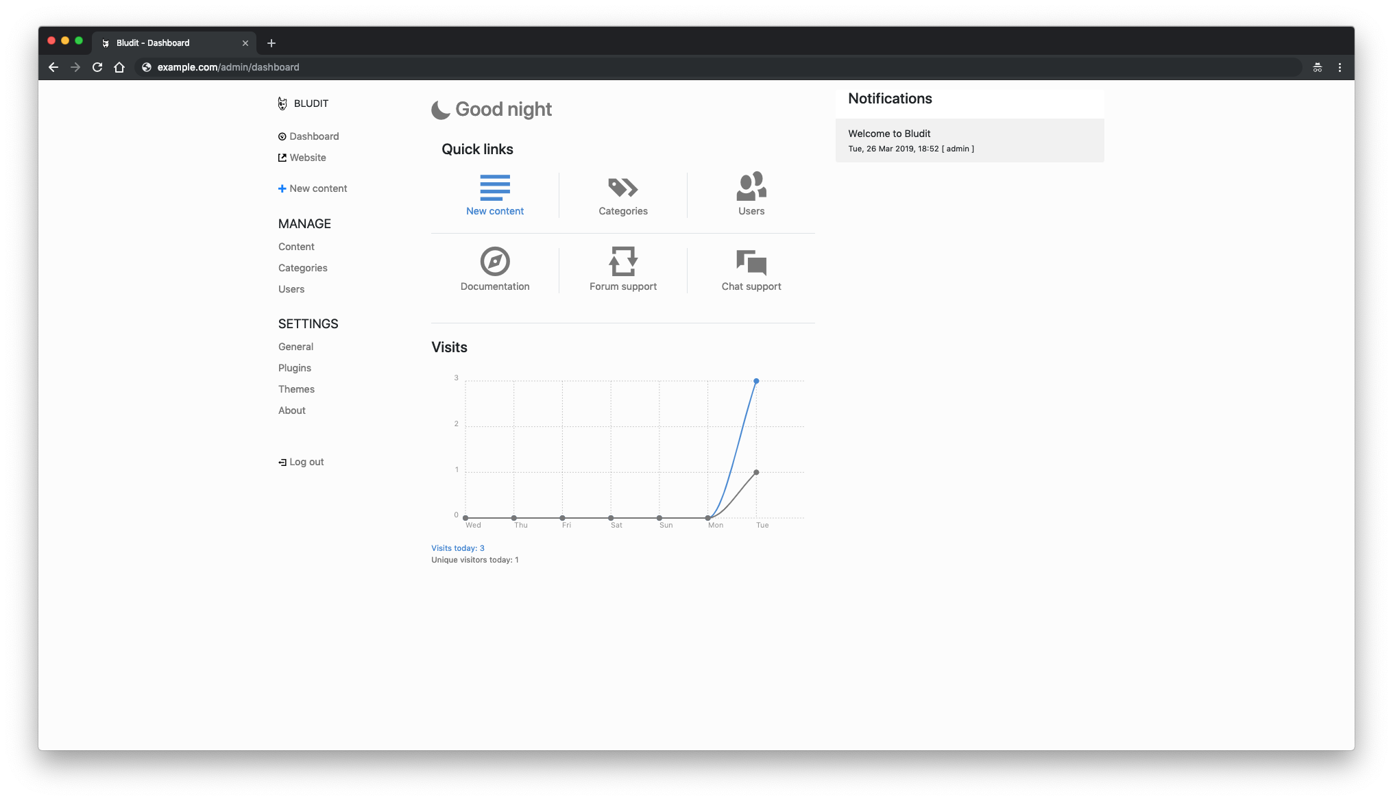 How to Install Bludit CMS with NGINX on CentOS 7