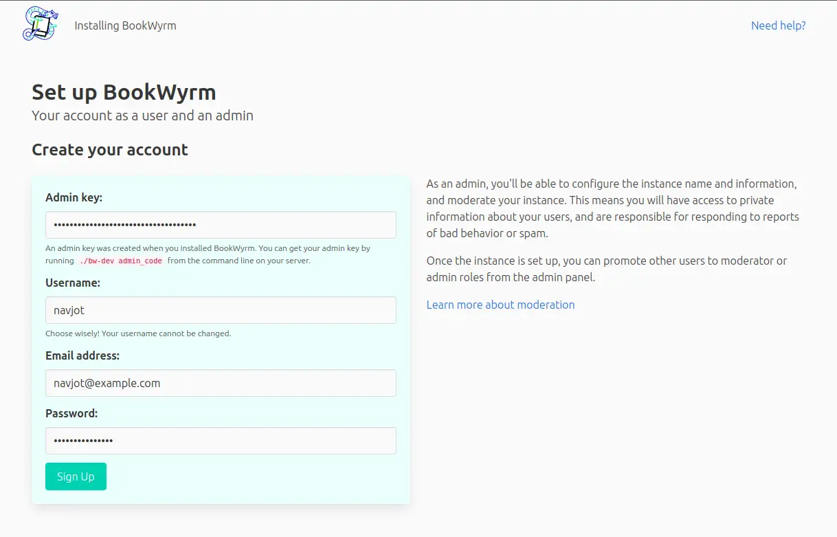 How to Install BookWyrm on a Rocky Linux 9 server using Docker
