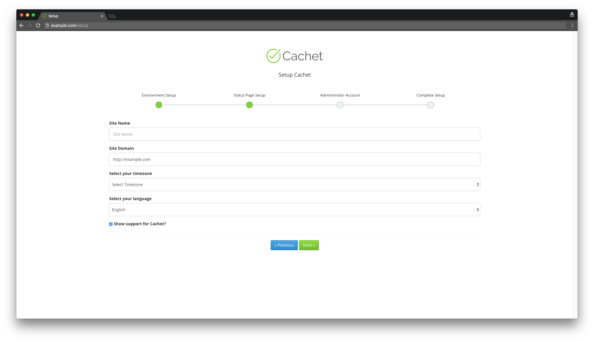 How to Install Cachet Status Page System on Ubuntu 18.04 LTS - Cộng Đồng Linux