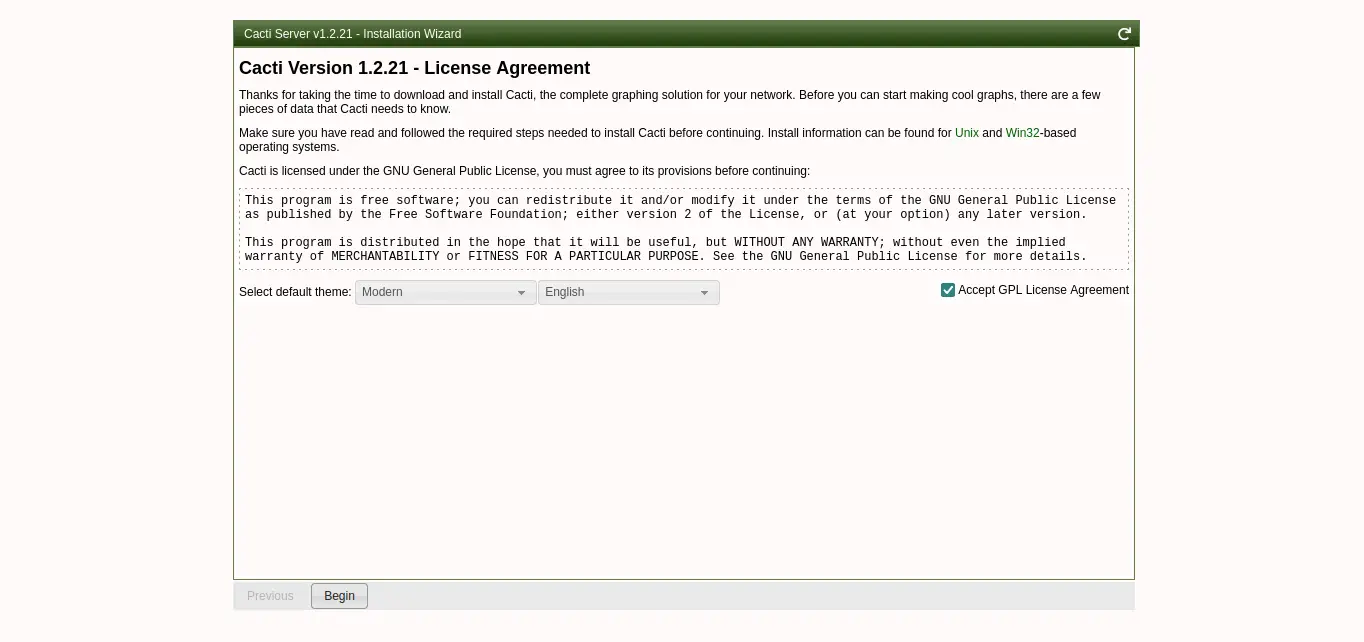 How To Install Cacti Network Monitoring Tool On Debian 11