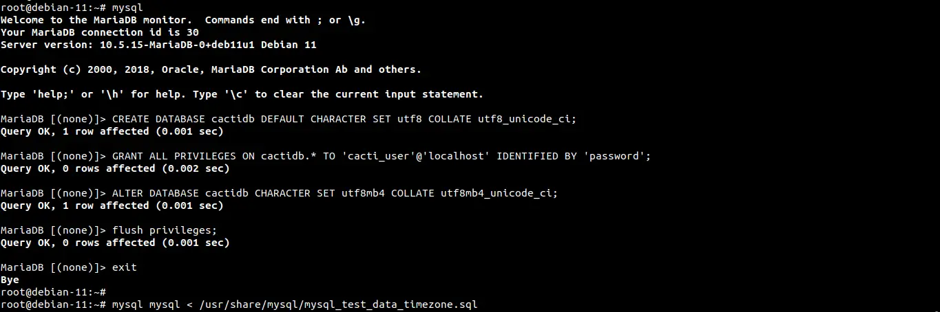 How To Install Cacti Network Monitoring Tool On Debian 11