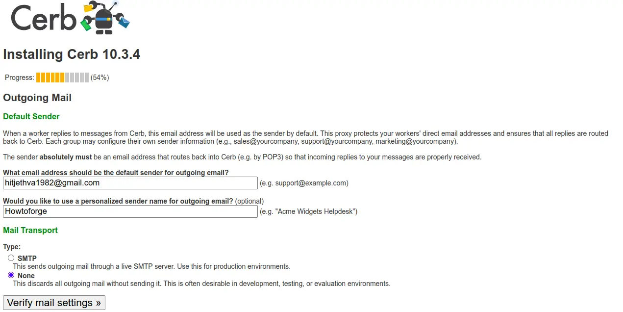 How to Install Cerb Collaboration and Email Automation on Ubuntu 22.04