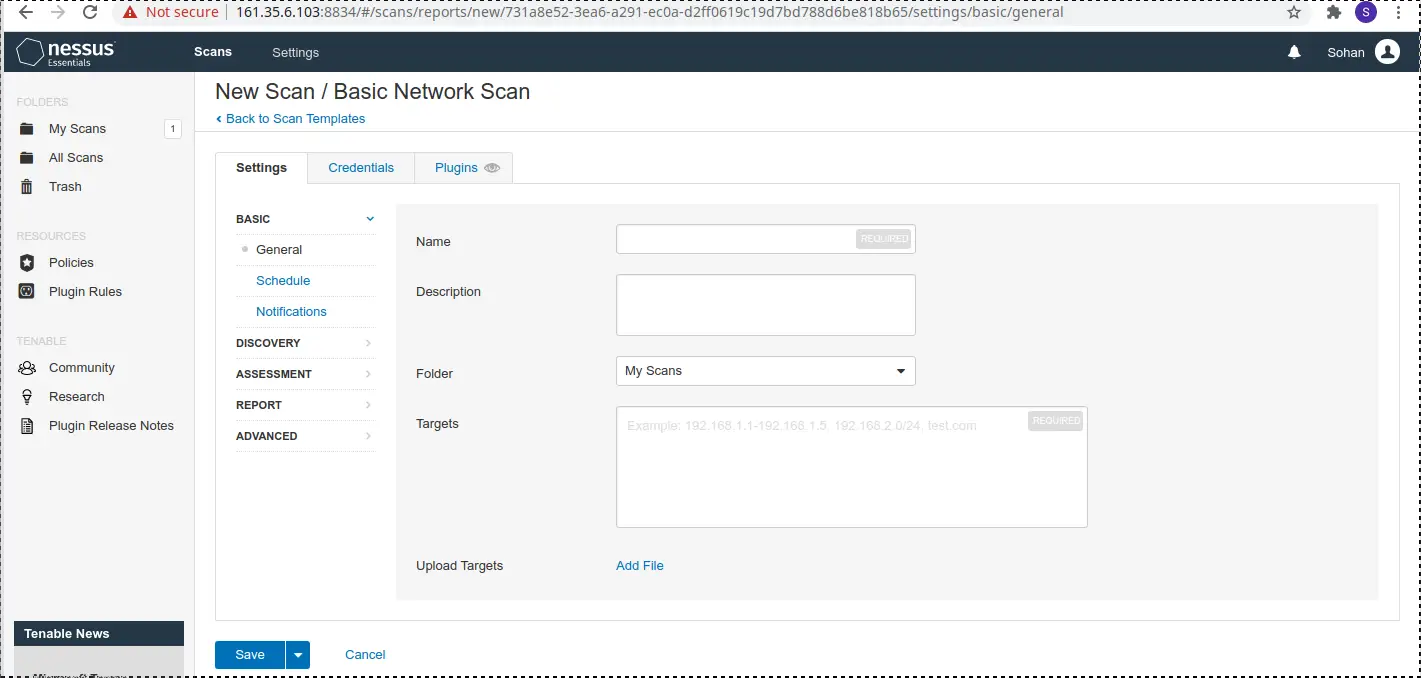 How To Install Configure And Use Nessus Vulnerability Scanner On Centos 8