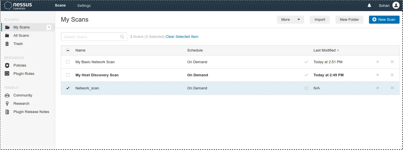 How To Install Configure And Use Nessus Vulnerability Scanner On Centos 8
