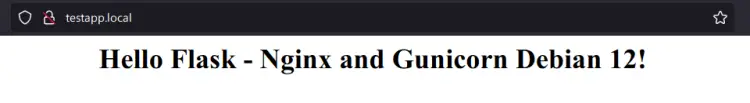 How To Install Flask With Nginx And Gunicorn On Debian 12
