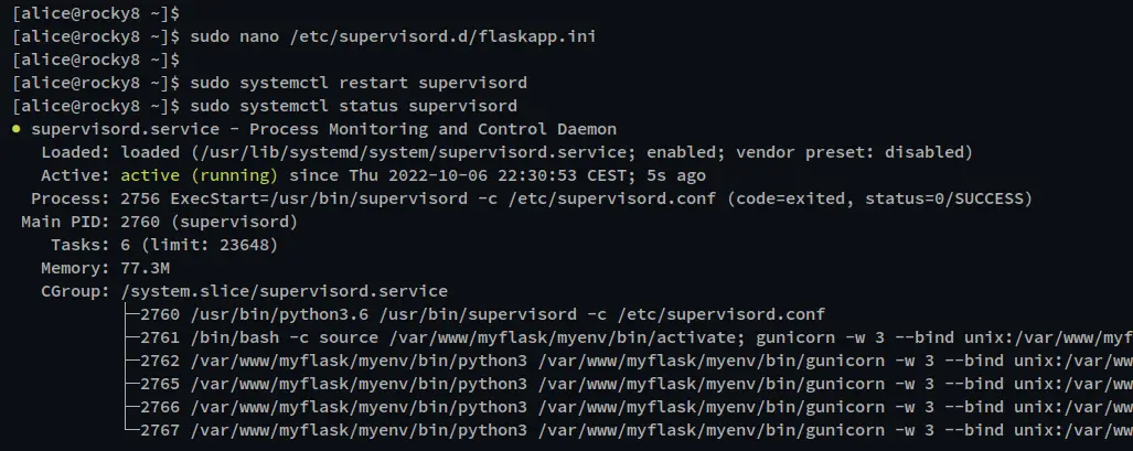 How to Install Flask with Nginx and Gunicorn on Rocky Linux