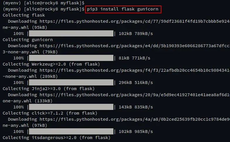 How To Install Flask With Nginx And Gunicorn On Rocky Linux Cộng Đồng Linux