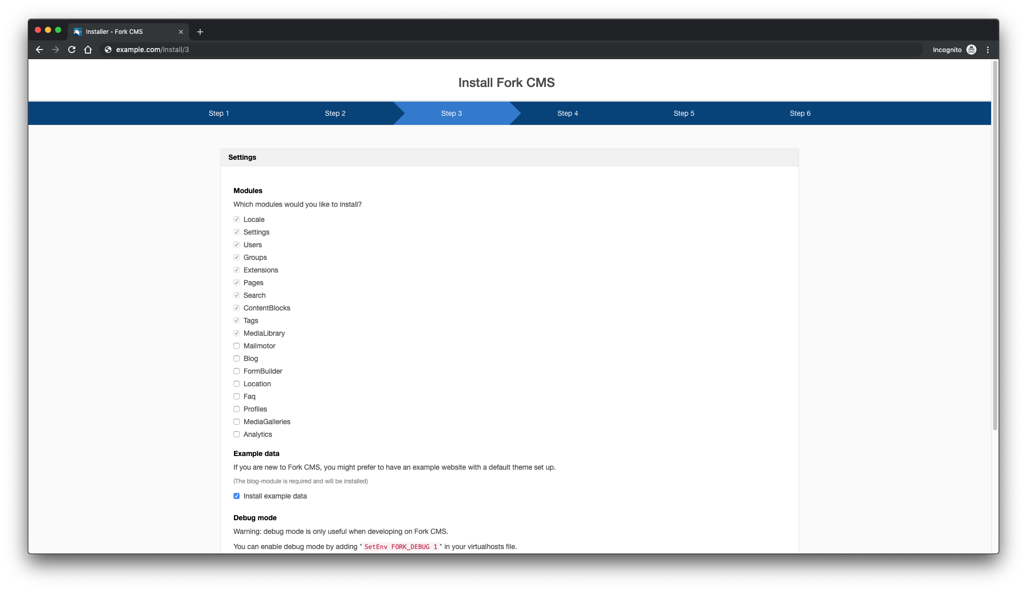 How to Install Fork CMS with NGINX on CentOS 8