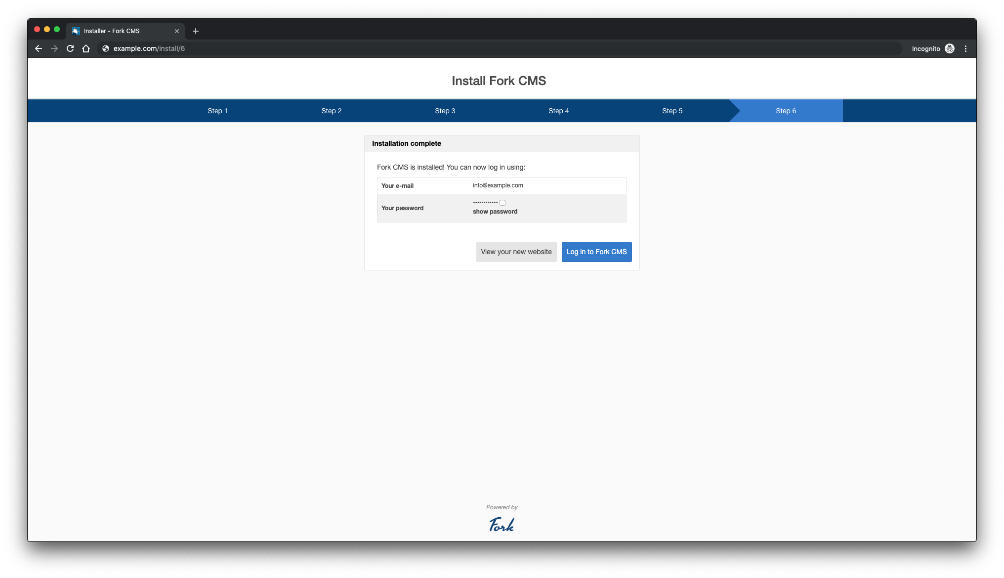 How To Install Fork Cms With Nginx On Debian 9 9239