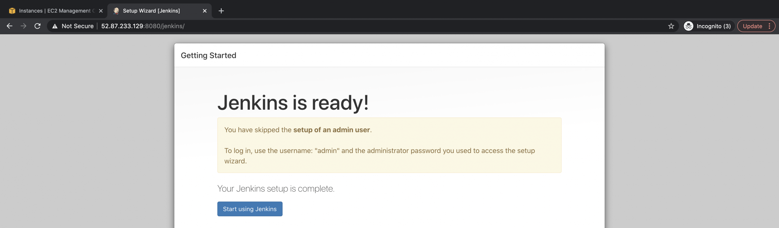 How To Install Jenkins Using A War File On Aws Ec2 Ubuntu 2004 Instance