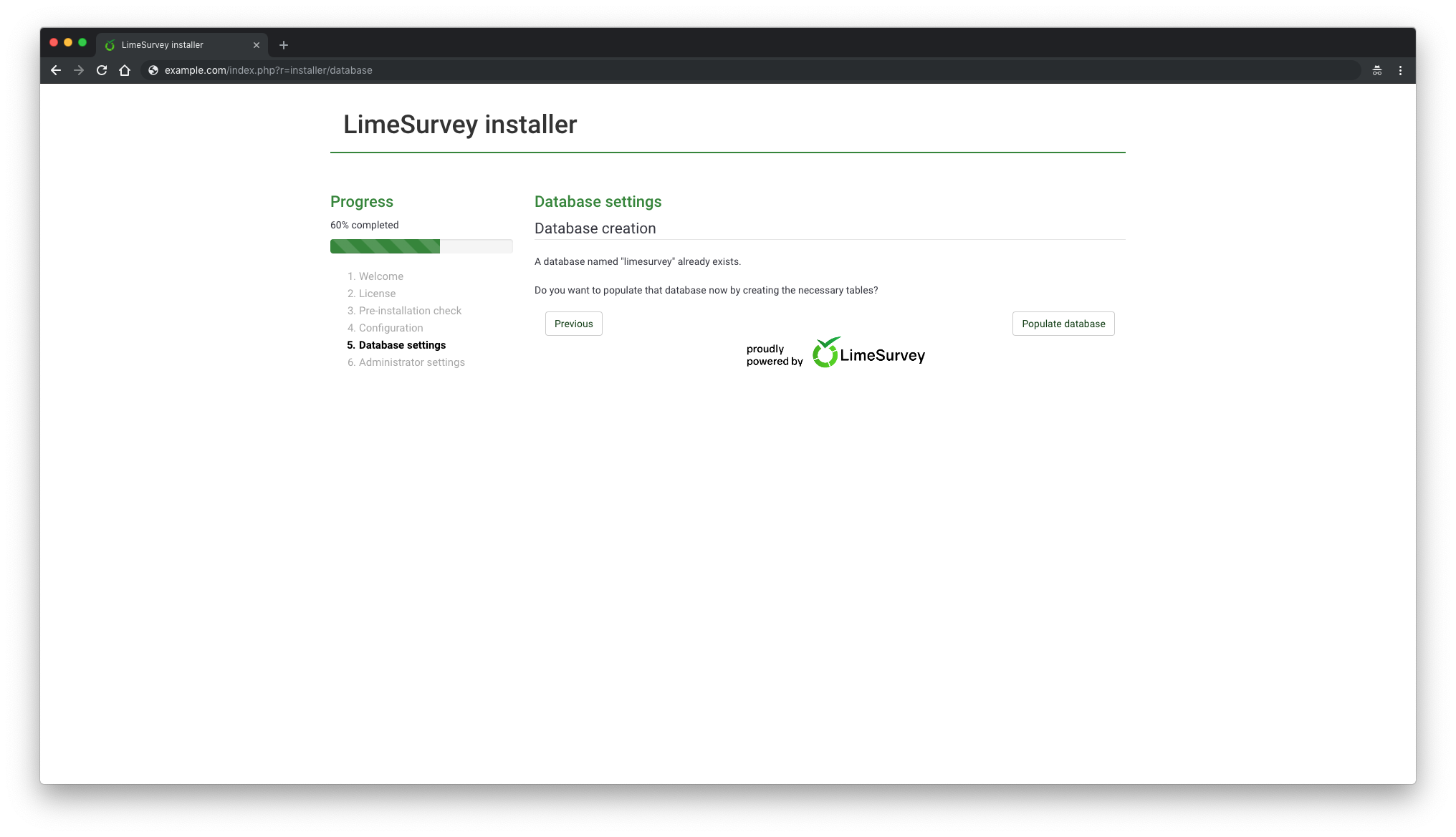 How to Install LimeSurvey (CE) on CentOS 7