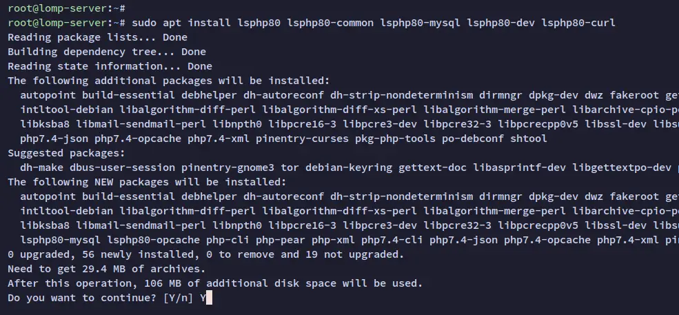 How To Install Lomp Stack Openlitespeed Mariadb And Php On Debian 11 5913