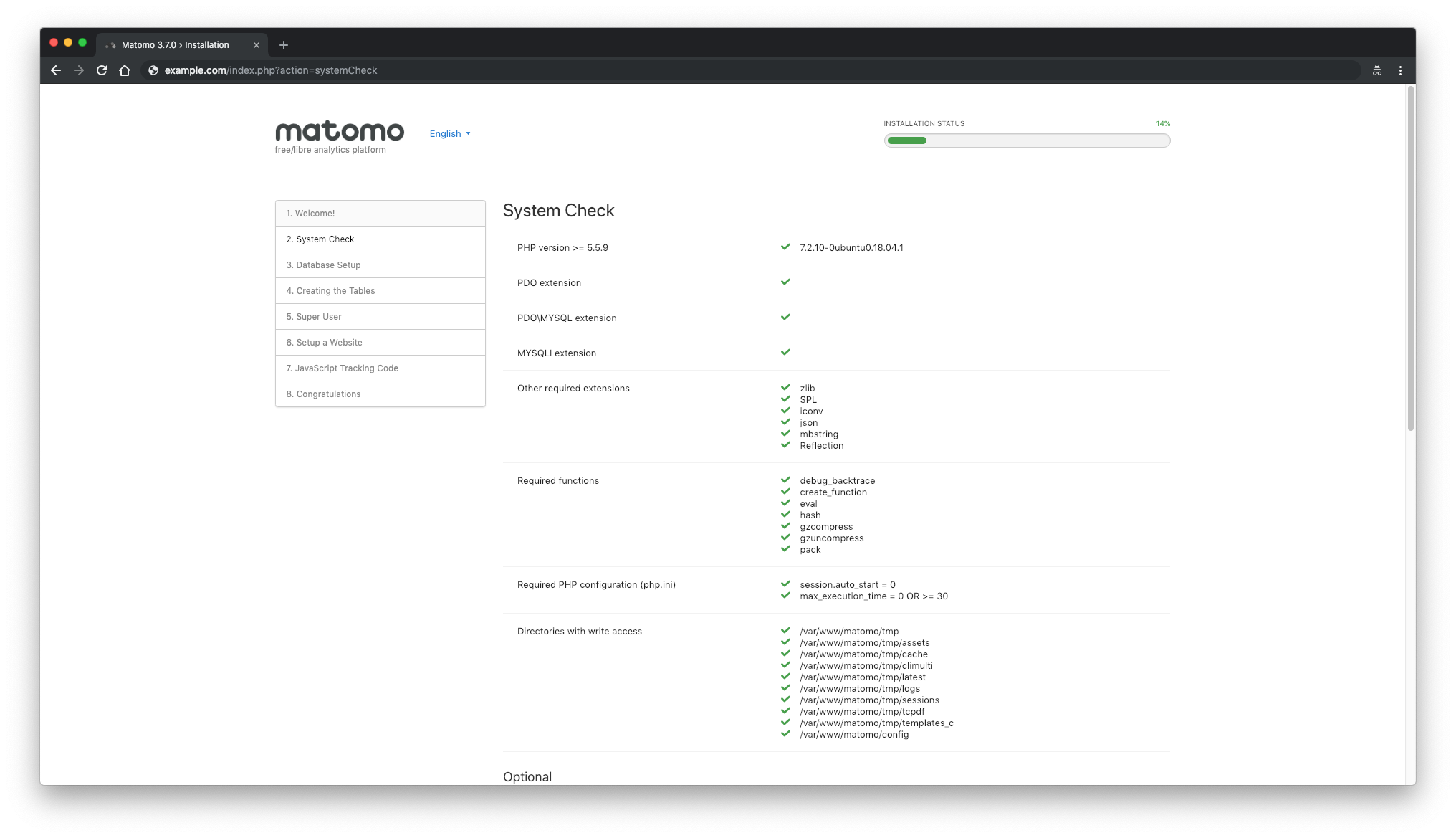 How to Install Matomo Web Analytics on Ubuntu 18.04 LTS - Cộng Đồng Linux