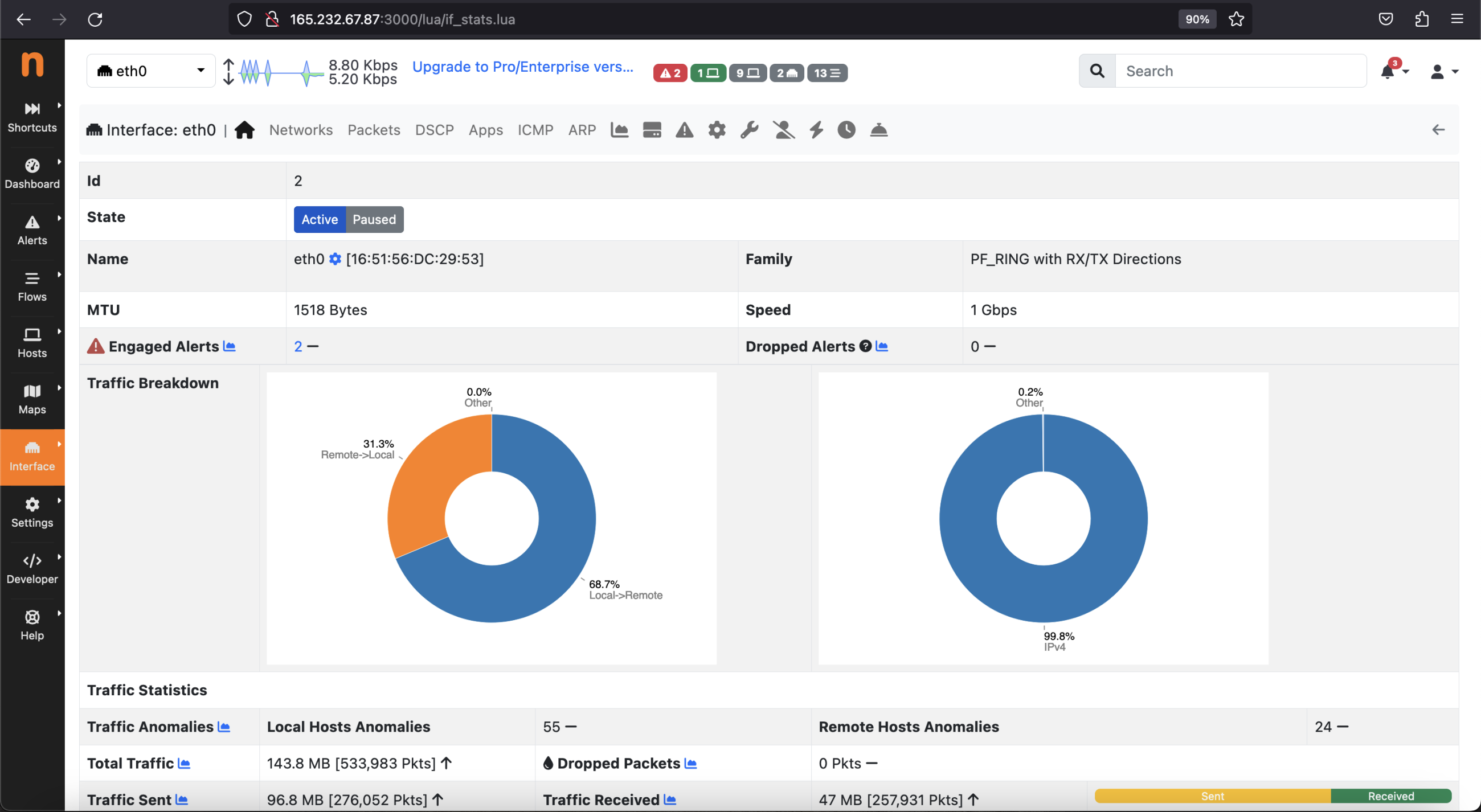 How to Install Ntopng to Monitor Network Traffic on Debian 11