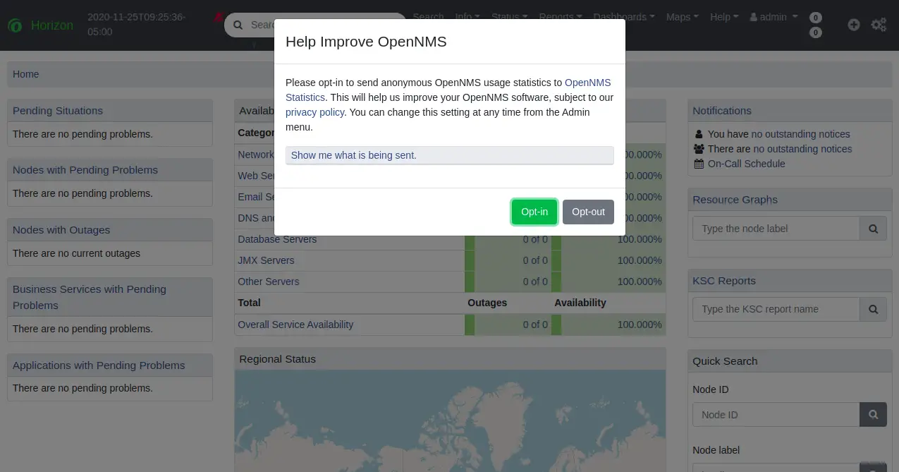 How To Install Opennms Network Monitoring Tool In Centos 8 8651