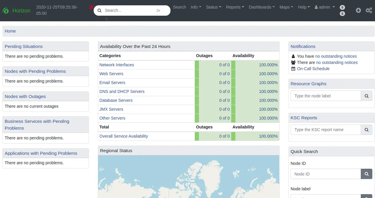 How to Install OpenNMS Network Monitoring Tool in CentOS 8
