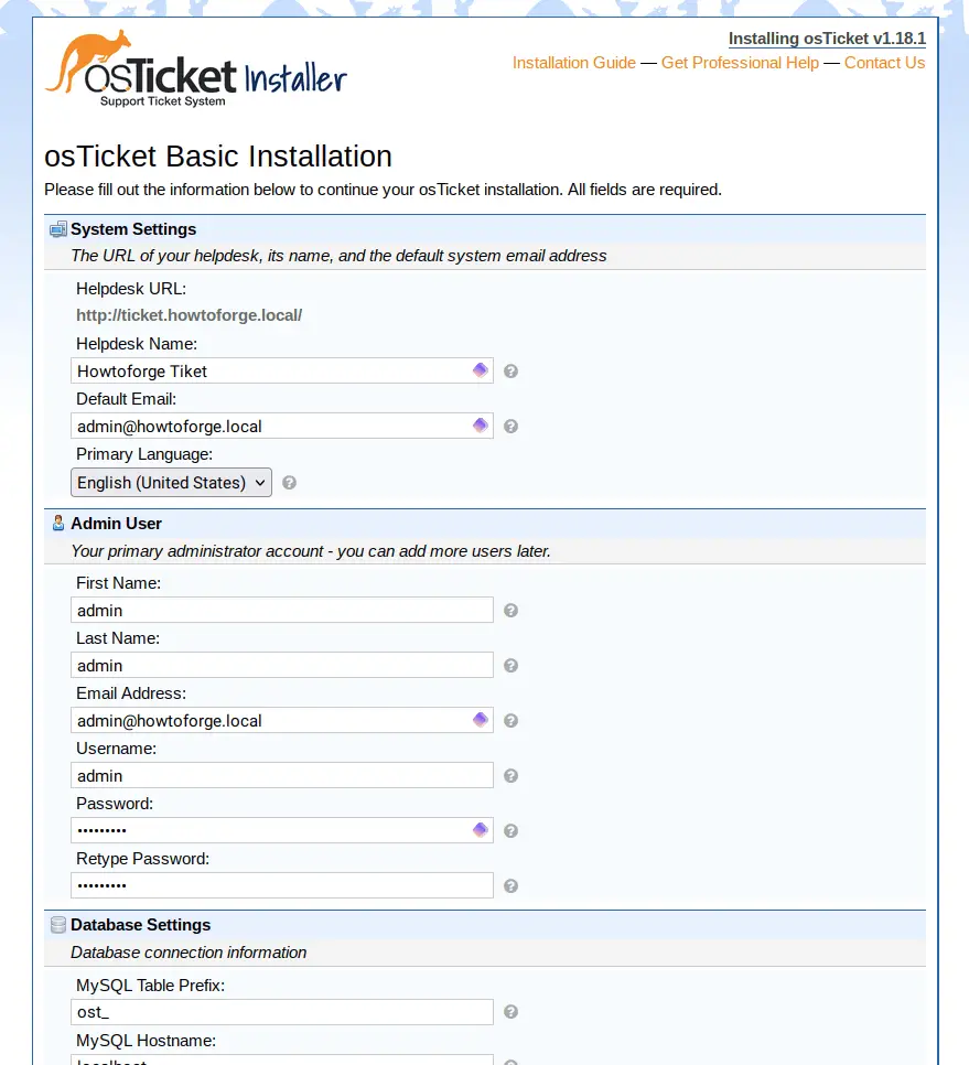 How to Install osTicket on Ubuntu 24.04 Server