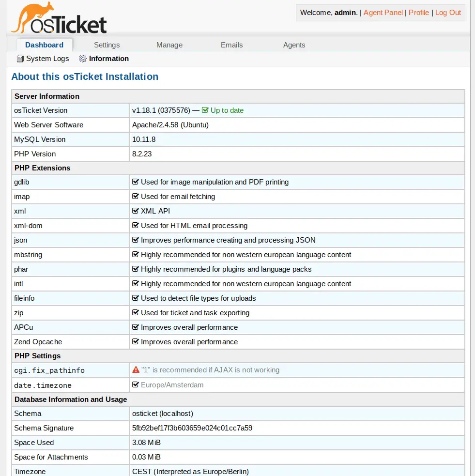 How to Install osTicket on Ubuntu 24.04 Server