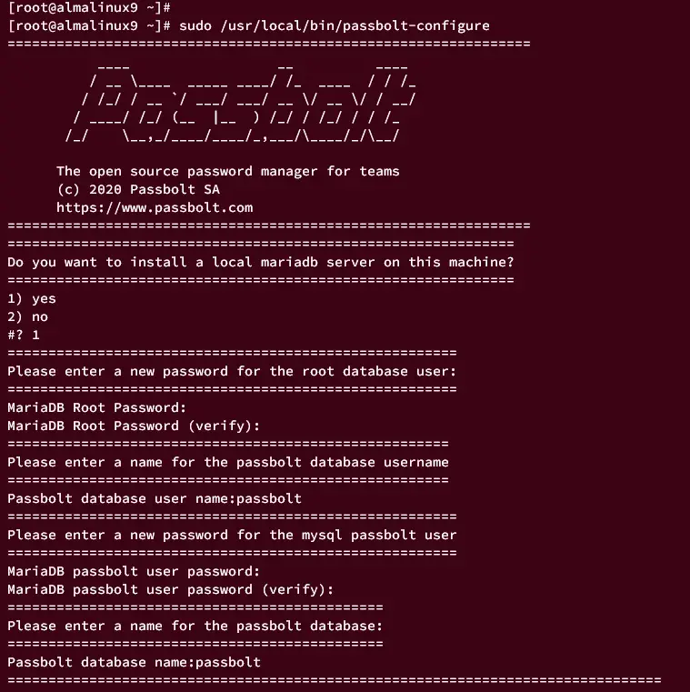 How to Install Passbolt CE Password Manager on AlmaLinux 9