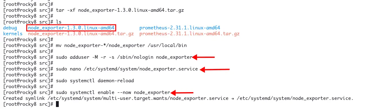 How To Install Prometheus And Node Exporter On Rocky Linux 