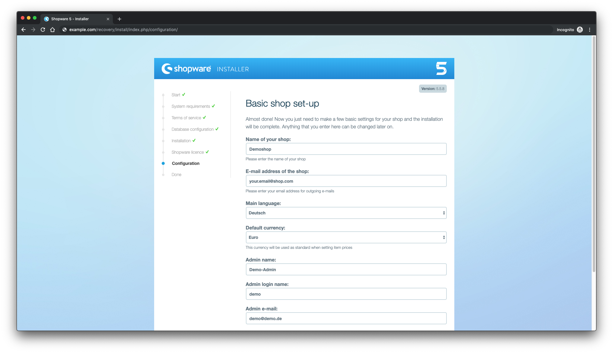 Cómo Instalar Shopware Con Nginx Y Lets Encrypt En Centos 7 Howtoforge 