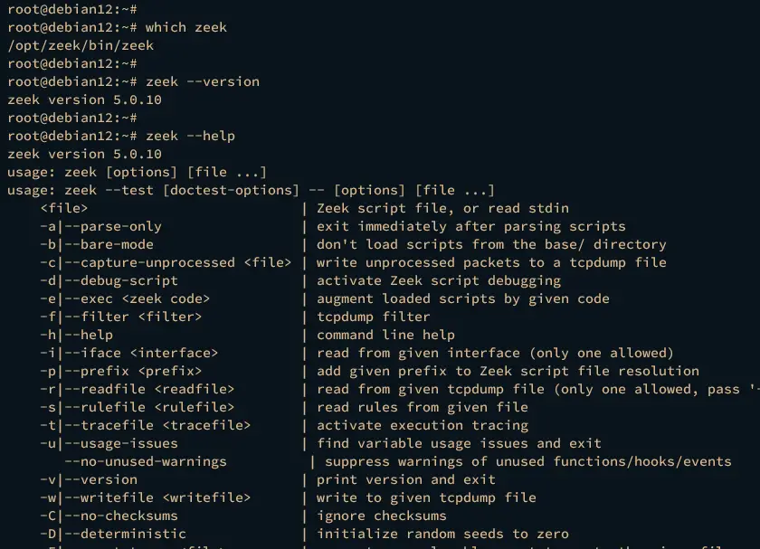 How to Install Zeek Network Security Monitoring Tool on Debian 12
