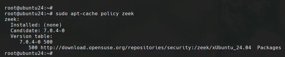 How To Install Zeek Network Security Monitoring Tool On Ubuntu 2404