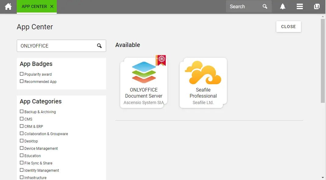 How to integrate ONLYOFFICE and Seafile within UCS