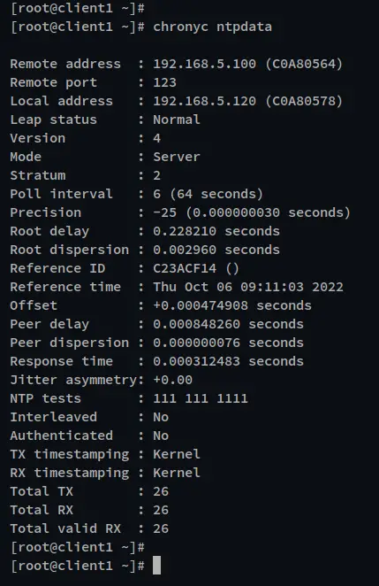 How To Set Up Chrony As Ntp Server And Client On Rocky Linux Cộng Đồng Linux
