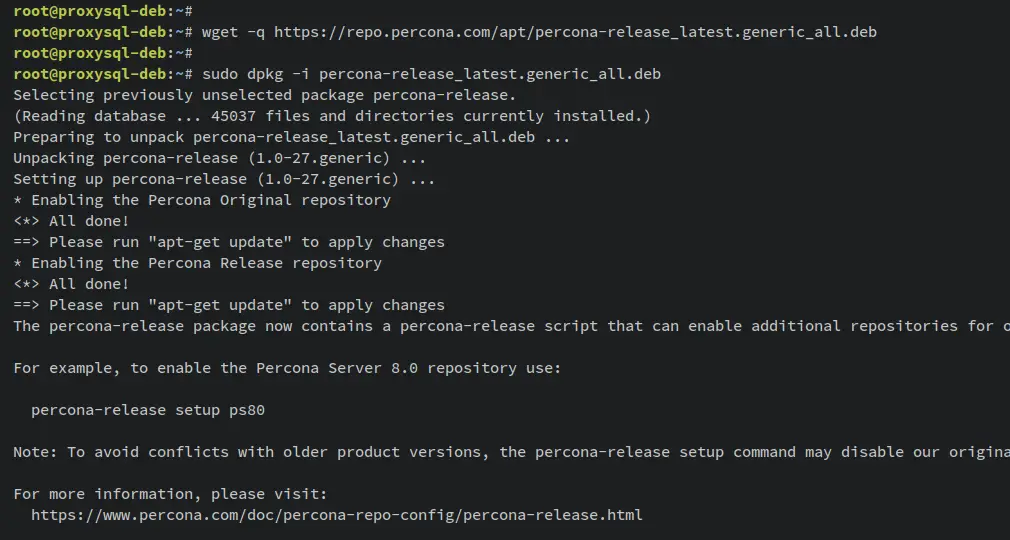 How to Install a Load Balancing MySQL Server with ProxySQL on Debian 11