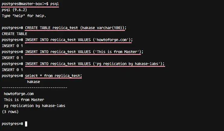 How To Set Up Master Slave Replication For Postgresql 96 On Ubuntu 1604