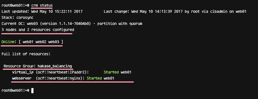 How to Set up Nginx High Availability with Pacemaker, Corosync, and Crmsh on Ubuntu 16.04