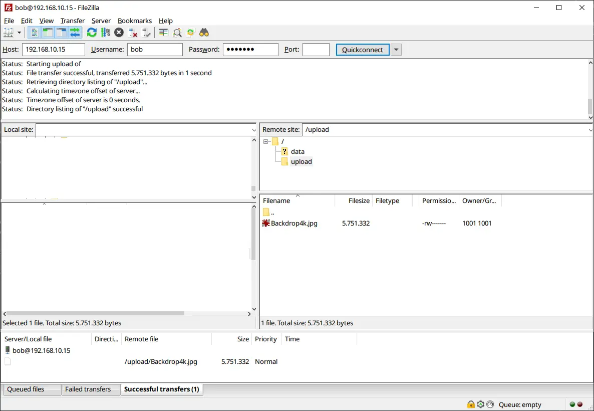 How to Install a Secure FTP Server with vsftpd on Debian 12
