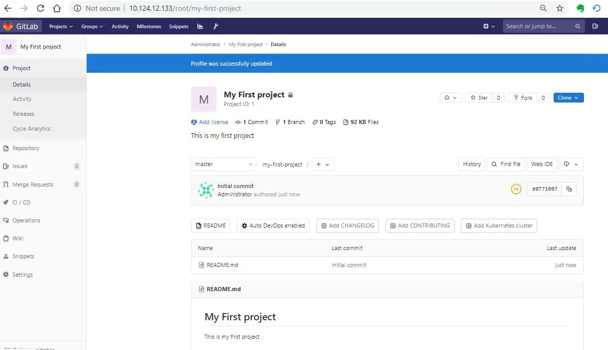 How To Set Up Gitlab For Continuous Integration And Deployment On Centos