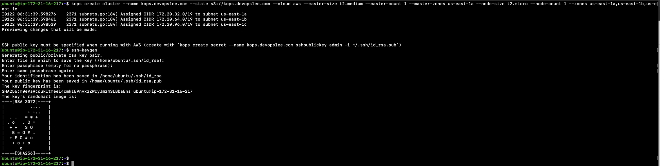 How To Setup A Kubernetes Cluster On Aws Using Kops