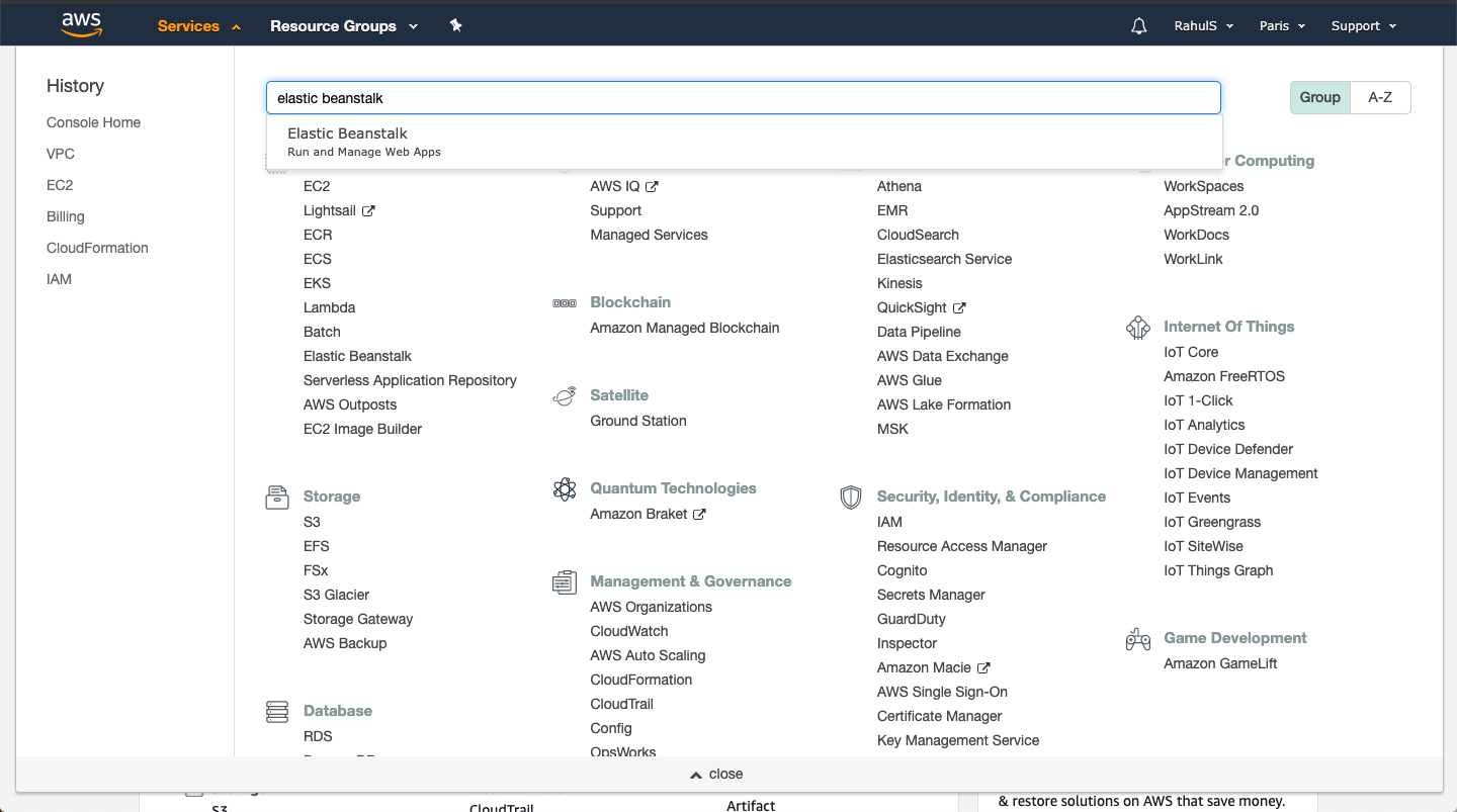 How To Setup An Elastic Beanstalk Application On Aws