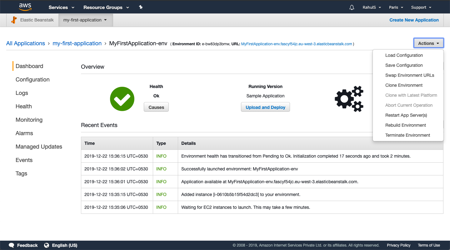 How to setup an Elastic Beanstalk Application on AWS How to setup an Elastic Beanstalk Application on AWS
