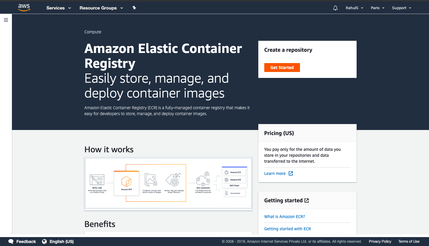 How to setup Elastic Container Registry (ECR) for Docker on AWS How to setup Elastic Container Registry (ECR) for Docker on AWS