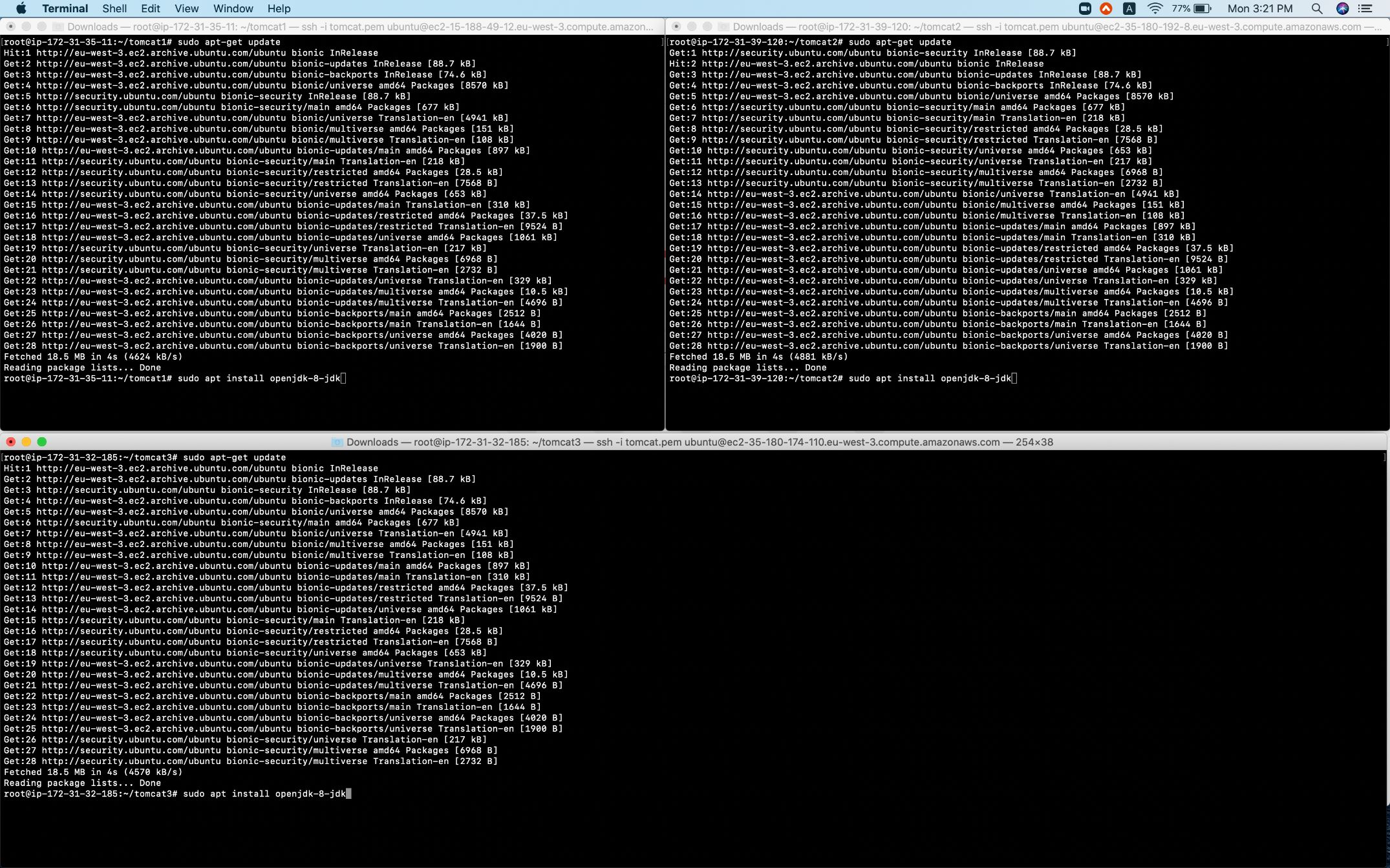 How To Setup Apache Tomcat Cluster With 3 Nodes On Ubuntu