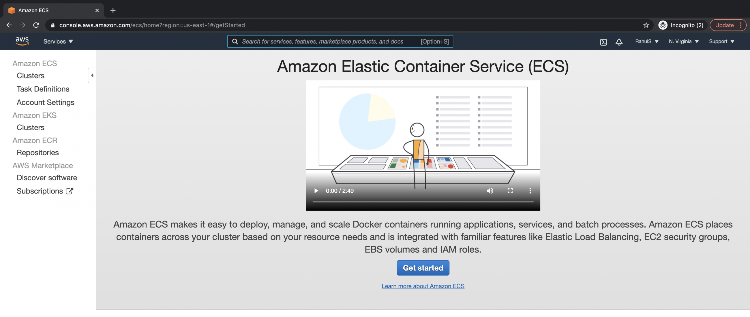 How to setup Elastic Container Service (ECS) on AWS How to setup Elastic Container Service (ECS) on AWS