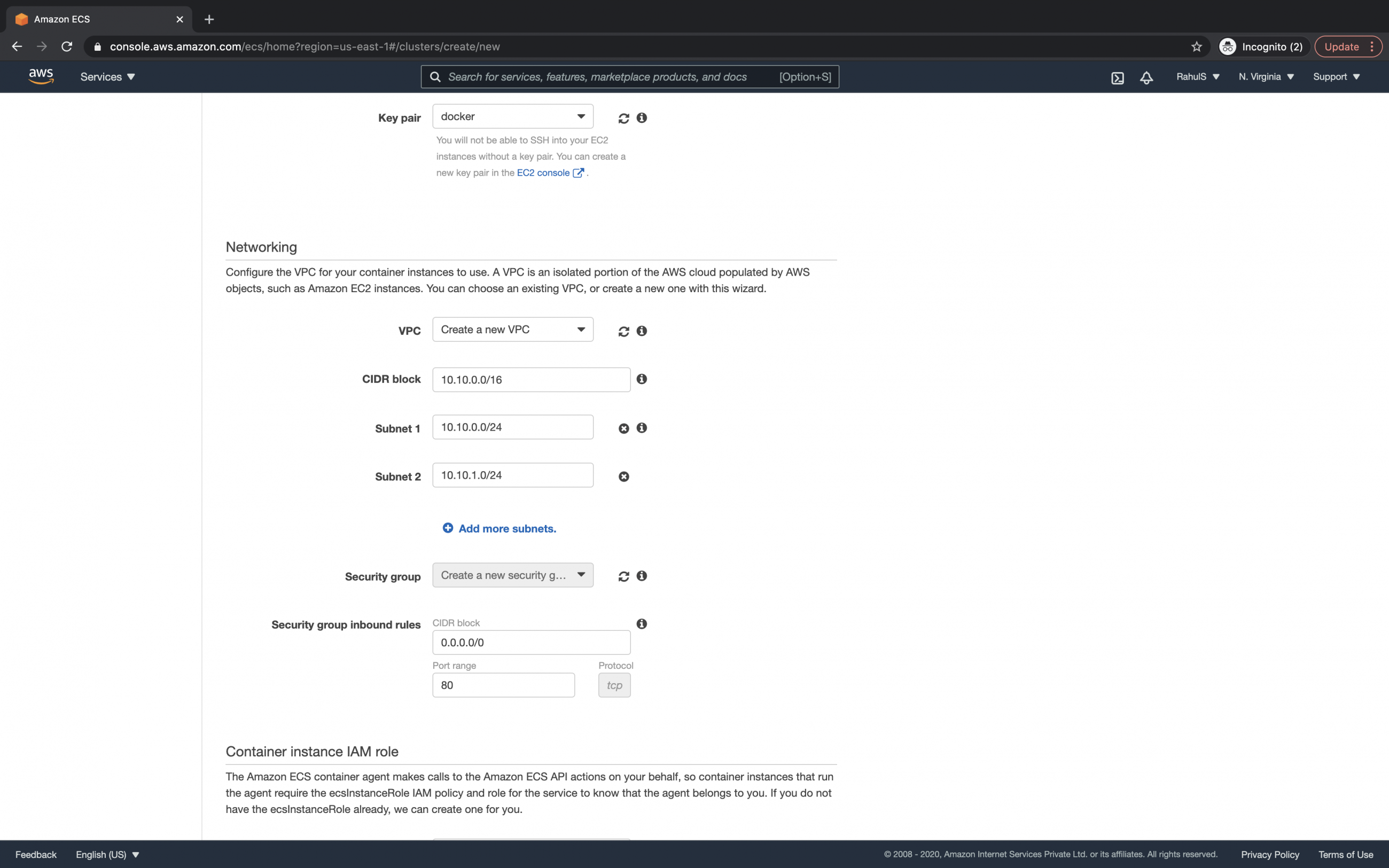 How to setup Elastic Container Service (ECS) on AWS - Cộng Đồng Linux